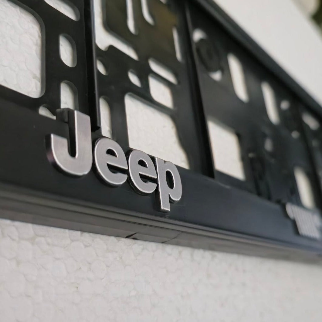 Jeep Number Plate Frames – OEM Stylez