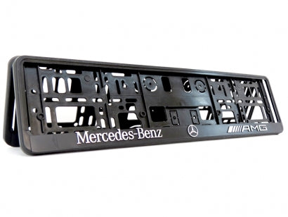 Mercedes AMG Number Plate Frames – OEM Stylez